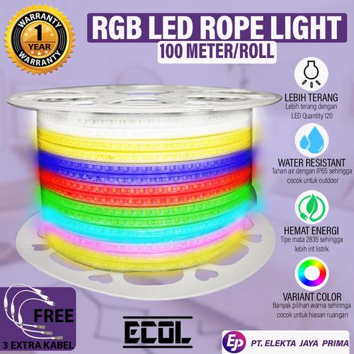 Promo EJP LAMPU LED ROPE LIGHT ROLL LED120 2835 - ECOL - Gold - Jakarta Barat - PT Elekta Jaya ...