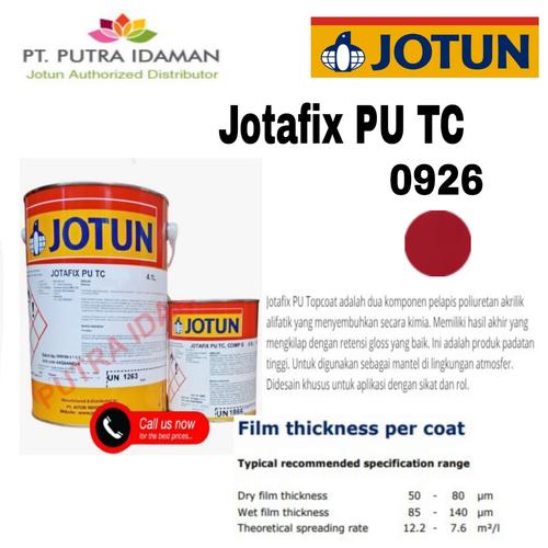 Jual JOTUN CAT POLYURETHANE / JOTAFIX PU TC 5 LITER / CAT JOTUN MARINE ...