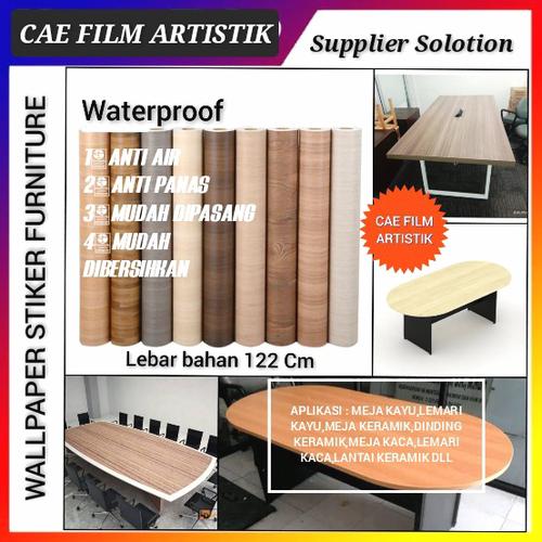 Jual stiker meja/sticker meja/wallpaper meja motif kayu/stiker meja ...
