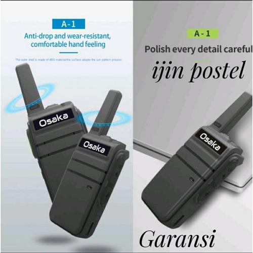 Jual HT MINI OSAKA A1 WALKIETALKIE LEBIH MURAH - tas ht 6868 - Kota ...