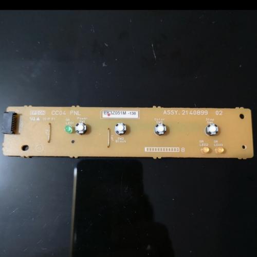 Jual Tombol Panel Switch ON OF Epson l210 l350 l220 l360 l380 PCB Panel ...