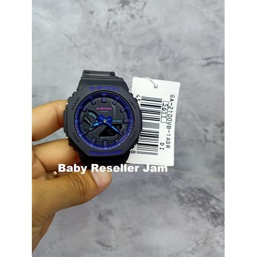 Jual Casio G-Shock GA-2100VB-1ADR Gshock GA2100VB-1A Original & Garansi ...