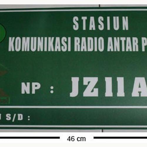 Jual PAPAN NAMA CALLSIGN RAPI DAN ORARI - Kab. Cilacap - Kroya ...