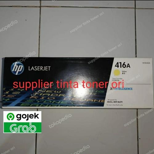 Jual Toner HP Laserjet 416A-W2040A-M454-MFP M479-Yellow Original ...