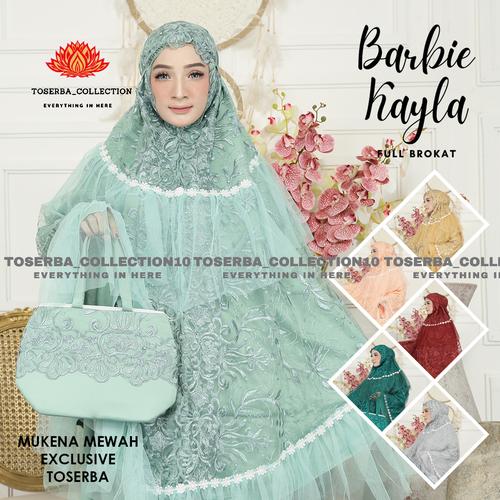 Jual TOSERBA MUKENA MEWAH EXCLUSIVE BARBIE KAYLA FULL BROKAT/BRUKAT ...