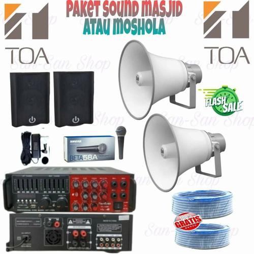 Jual Paket Sound Toa Masjid atau Musholla 2indoor 2outdoor - Jakarta ...
