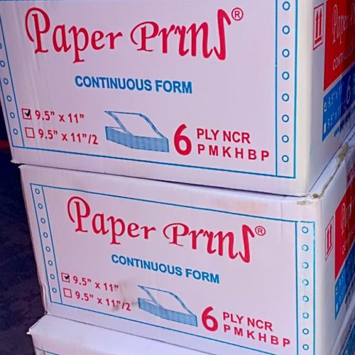 Jual kertas continuous form 6 ply full/bagi 2 - Jakarta Selatan - Hilmy ...