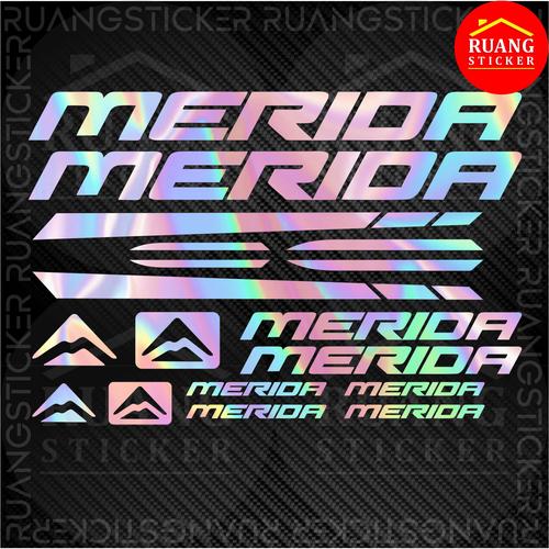 Jual STIKER SEPEDA MERIDA DECAL BIKE HOLOGRAM CUSTOM SET STICKER - Kota ...