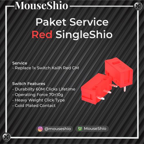 Jual Switch Mouse Kailh Red GM 4.0, pengganti mouse doubleclick rusak ...