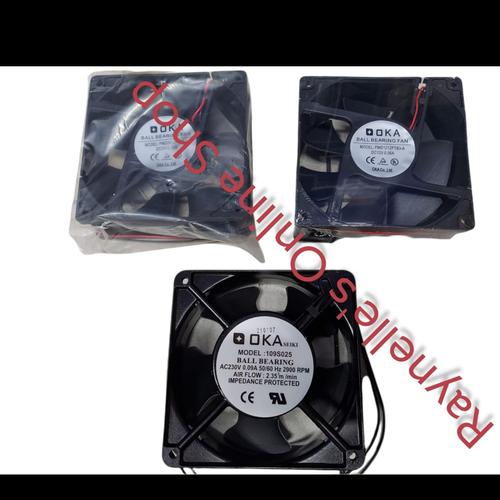 Jual Fan Panel / Fan Oka 4" (12cm x 12cm) 220V , 12VDC , 24VDC ...