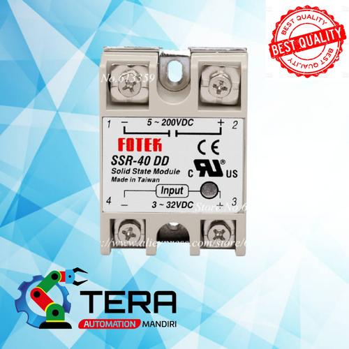 Jual SSR-40DD SSR40DD SSR 40DD 40A SOLID STATE RELAY READY STOK - Jakarta Utara - Tera ...