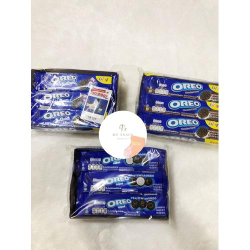 Jual Oreo biskuit 38gr 1 pack isi 12pcs ( 4 keping ) - Ice cream - Kota ...