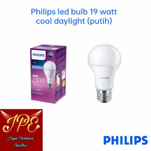 Jual philips led bulb 19 watt e27 a60 mycare cool daylight / putih - Jakarta Pusat - Jaya ...