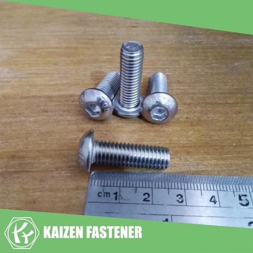 Jual M8x25 Baut L Button Hex. Socket Stainless Steel - Kab. Tangerang ...