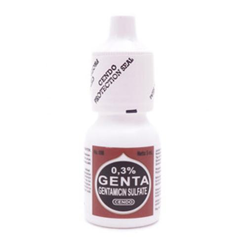 Jual CENDO GENTA 0.3% EYE DROPS 5 ML / INFEKSI MATA / IRITASI / RADANG ...