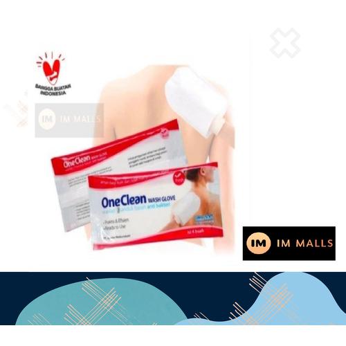 Jual One Clean Wash Glove-Waslap-Handuk Basah Anti Bakteri-OneMed pak ...