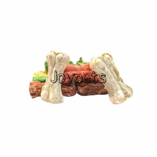 Jual Mini Pressed Bone Mix / Tulang Kecill Warna Random terbuat dari ...