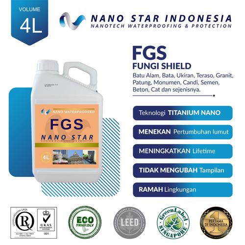 Jual FGS Fungi Shield 4L Pelindung Batu & Patung Dari Jamur, Lumut ...