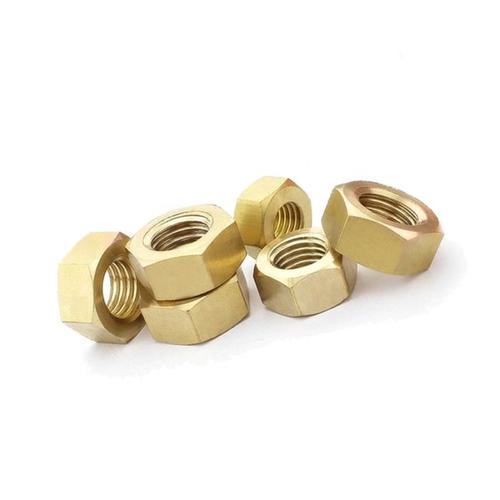 Jual Brass Hex Nut M06 M6 DIN 934 COPPER MUR HEX KUNINGAN TEMBAGA BAUT ...