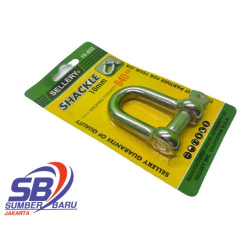 Jual Bow Shackle / Segel Omega Sellery 10mm Powertec Kapasitas 840 Kgs ...