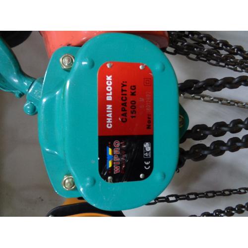 Jual Chain Block 1,5 Ton x 5 Meter Katrol WIPRO H073733 - Kota ...