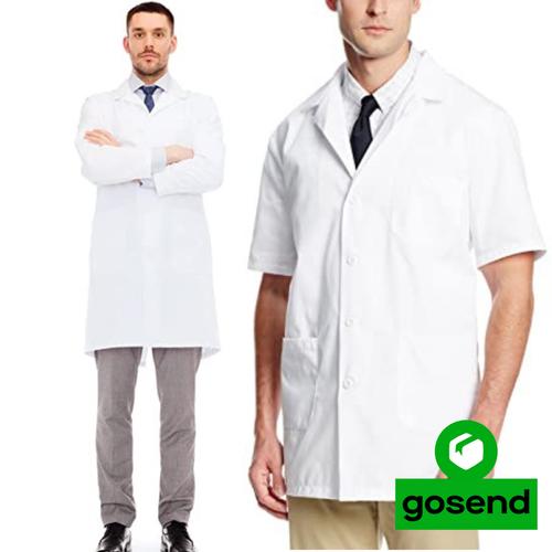 Jual Jas Laboratorium Seragam Medis Medical Lab Coat Bahan Oxford ...