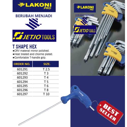 Jual Kunci L gagang T / T Shape Hex LAKONI PRO Size: - 601292 (T3) - Jakarta Utara ...