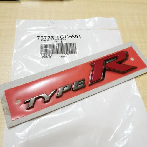 Jual Emblem Logo TYPE R Bagasi Honda Civic Type R Original - Jakarta ...