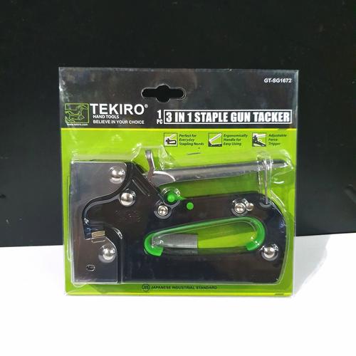 Jual 3 IN 1 STAPLE GUN TUCKER TEKIRO-STAPLES TEKIRO-GUN TUCKER TEKIRO ...