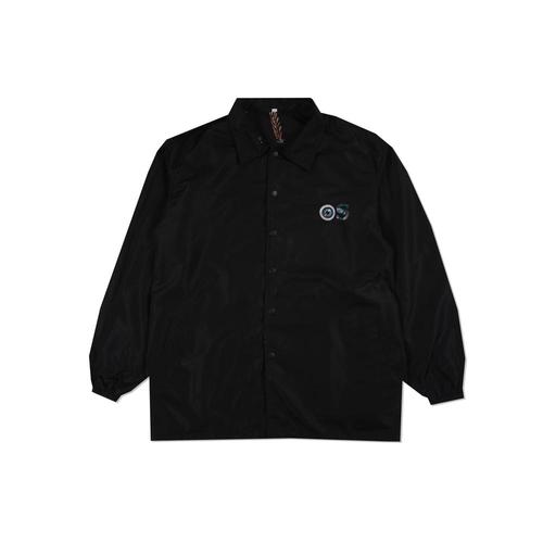 Promo Oxford Society x Resatio Sanktuari Coach Jacket Black Jaket Pria ...