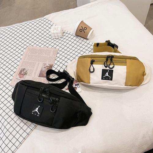Jual Tas Selempang Pria Air Jordan Canvas Waistbag - Cokelat - Jakarta ...