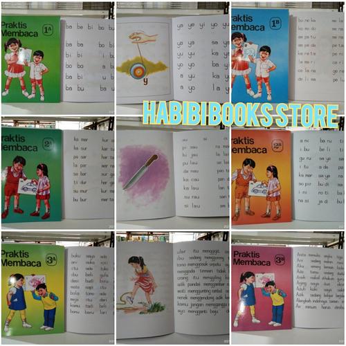 Jual Praktis Membaca 1A 1B 2A 2B 3A 3B / Belajar Membaca Abacaga ...