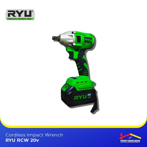 Jual Mesin Buka Baut / Cordless Impact Wrench RCW 20V RYU - Kota ...