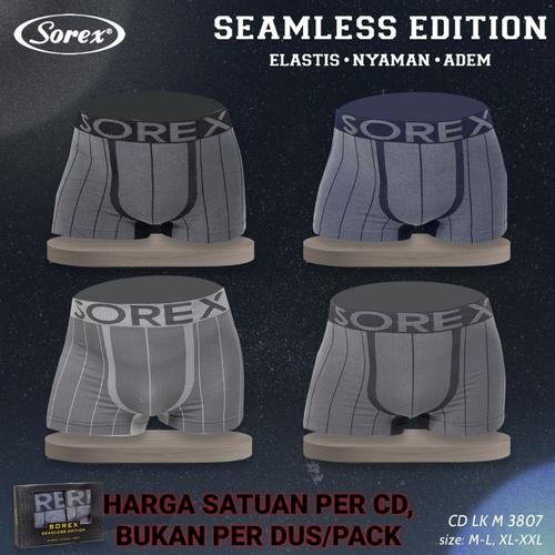 Jual 1PCS BOXER SOREX PRIA BAHAN NYLON SPANDEK ART 3806 & 3807 - 3805 ...