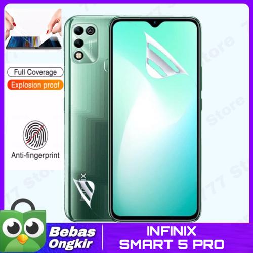 Jual INFINIX SMART 5 PRO HYDROGEL FRONT+BACK ANTI GORES SCREEN GUARD ...