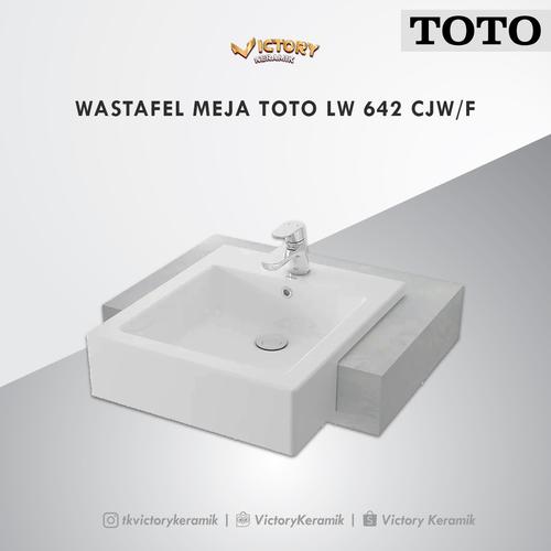 Jual WASTAFEL MEJA TOTO LW 642 CJW/F PUTIH BODY ONLY SEMI RECESSED ...