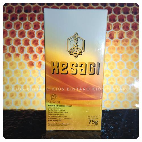 Jual Kesagi kosagi madu asli original box 5 saset suplemen herbal ...