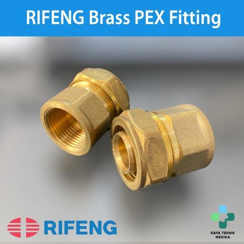 Jual RIFENG Sok Drat Dalam 2025 - Fitting Pipa PEX Kuningan - 2025 X 1 ...