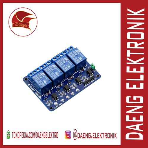 Jual Relay Module 4 Channel 5V Supports High and Low Trigger Arduino - Kota Makassar - Daeng ...