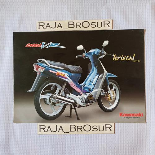 Jual Poster brosur katalog Kawasaki Kaze Kaze R Kaze VR Kristal Series ...