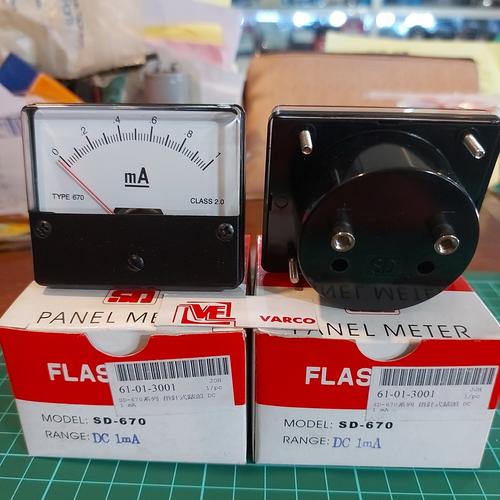 Jual panel meter SD670 1mA miliamper DC - Jakarta Barat - Varco ...