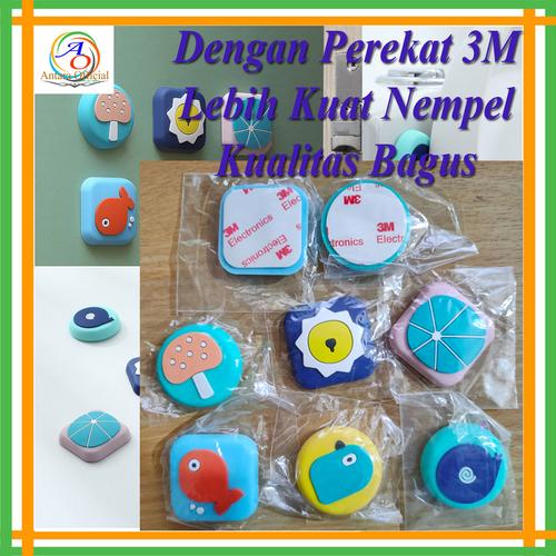 Jual Penahan Peredam Pengaman Benturan Gagang Pintu door stopper wall ...