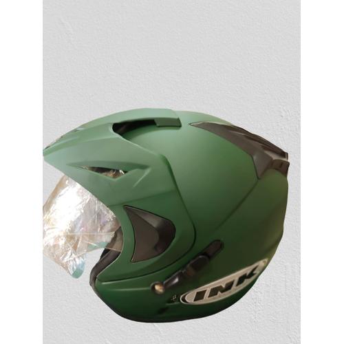 Promo Helm INK TERBARU Dobel Visor type T1 GREEN ARMY - Kota Surabaya ...