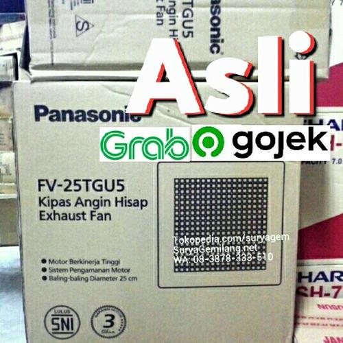 Jual Exhaust Fan Panasonic Plafond FV-25TGU Asli, Baru, Garansi Resmi ...
