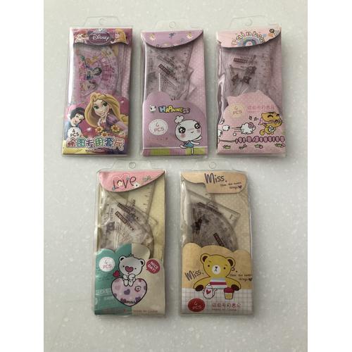 Jual Penggaris set / Penggaris isi 4 / Ruler / Stationery - Jakarta ...