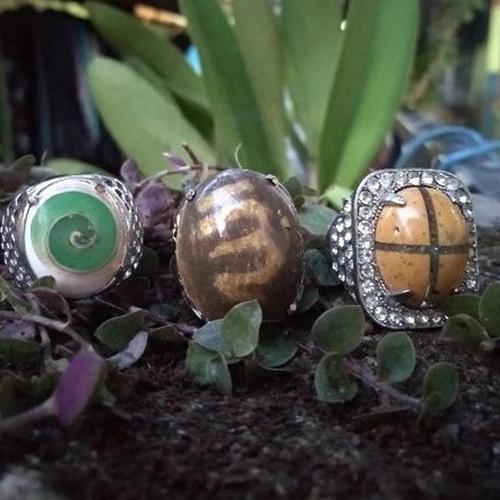 Jual batu akik keong posfor+lafadz Allah+tapak jalak - Kota Tangerang ...