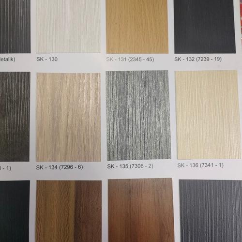 Jual PVC SHEET TEBAL 0,3 WARNA URAT KAYU SEDANG TACO SHEET DECO HUBEN ...