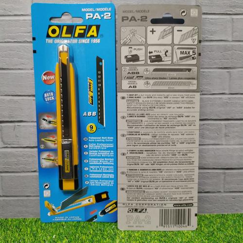 Jual Pisau Cutter PA-2 Olfa 9mm Snap-Off blade cutter - Jakarta Barat - Olfa Stationery | Tokopedia