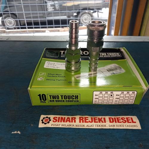 Jual Quick Coupler Copler Kopler SH40 SH 40 Sambungan Coupling Tekiro ...