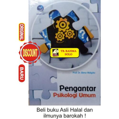 Jual PENGANTAR PSIKOLOGI UMUM Bimo Walgito Andi BUku Asli ORIGINAL ...
